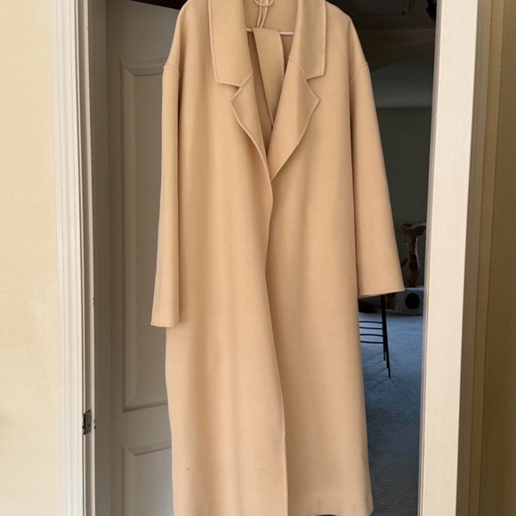 COS | Jackets & Coats | Cos Wool Mix Relaxed Belted Coat | Poshmark